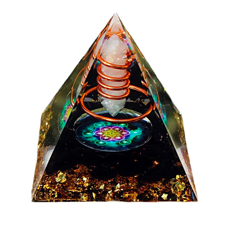 DOUBLE DUTY ORGONE MINI PYRAMID – The Purple EcoVillage